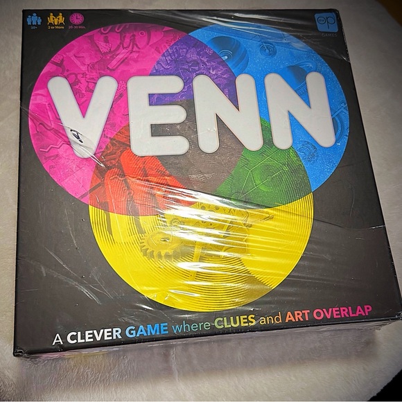 the op games | Games | Brand New Venn Board Game A Clever Game Where ...